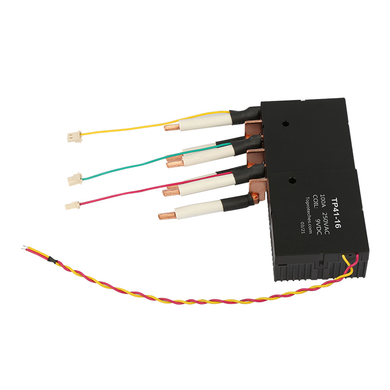 High current 3 phase 100A polarized latching relay for smart meter TP41 ...